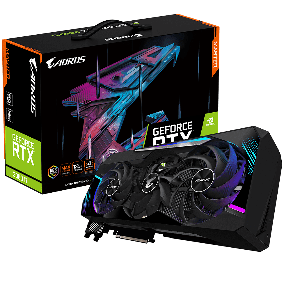 Tarjeta de Video Aorus RTX 3080 TI Master 12G | Cafe digital